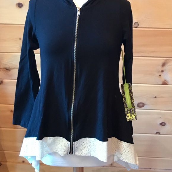 Green Dragon | Jackets & Coats | Green Dragon Black White Lace Jacket ...